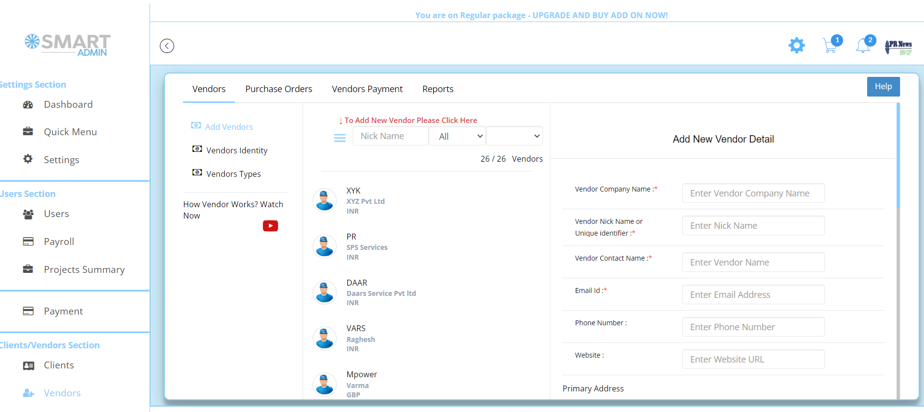 Vendor Management System For Improved Vendor Relationship Management